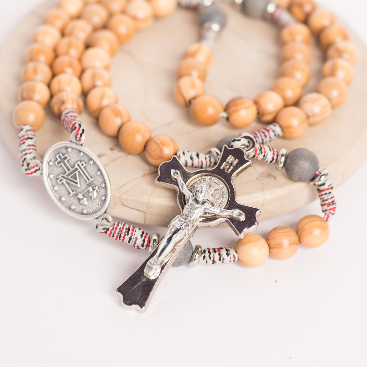 Rosario Paracord Acacia – Santo Anello