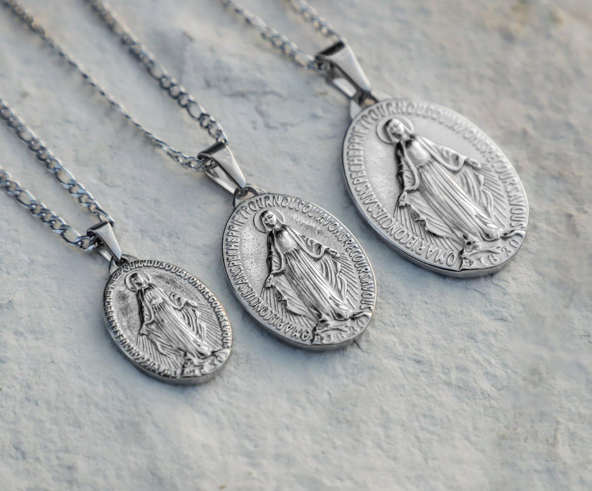 Medalla Milagrosa Acero Inoxidable – Santo Anello